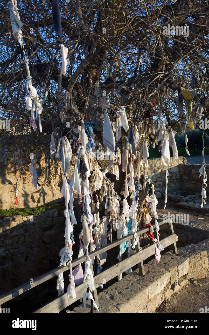 catacombs of Agia Solomoni in Kato Paphos Stock Photo - Alamy