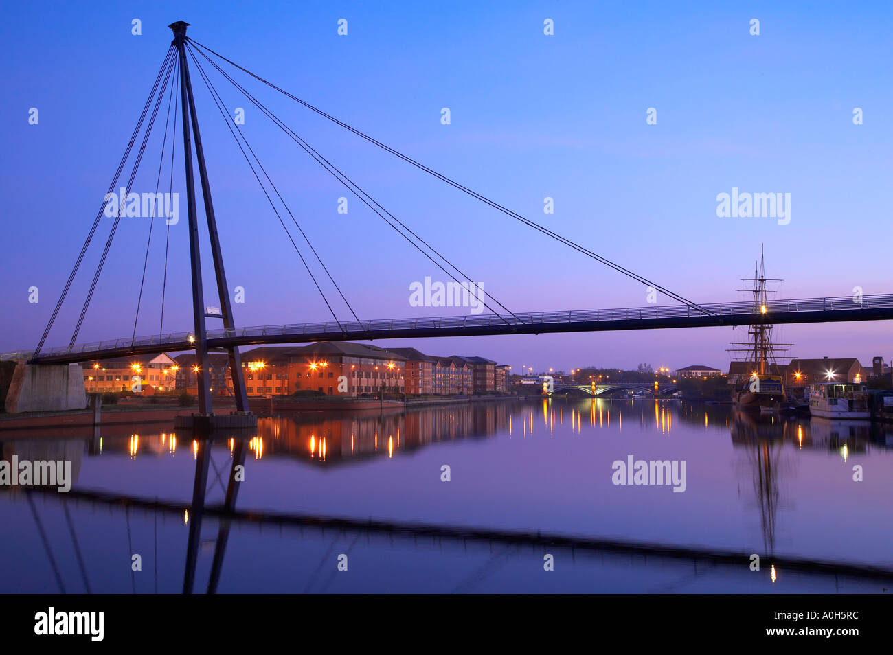 England Cleveland Tees Valley Stockton on Tees River Tees and the ...