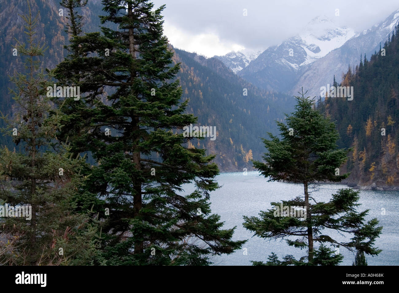 Long lake jiuzhaigou hi-res stock photography and images - Alamy