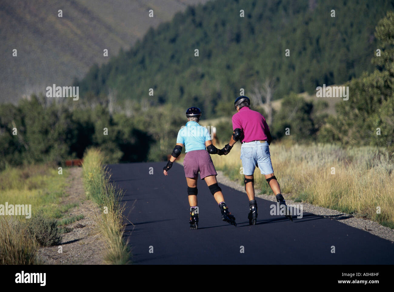 Senior Inline Skating High Resolution Stock Photography and Images - Alamy