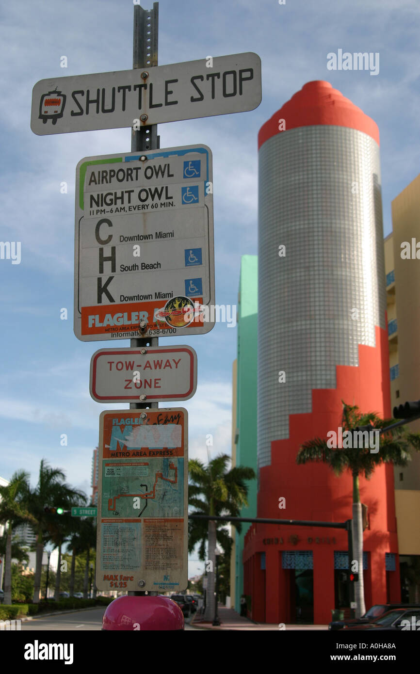 Miami Beach Florida,bus stop,public transportation,directions,public ...