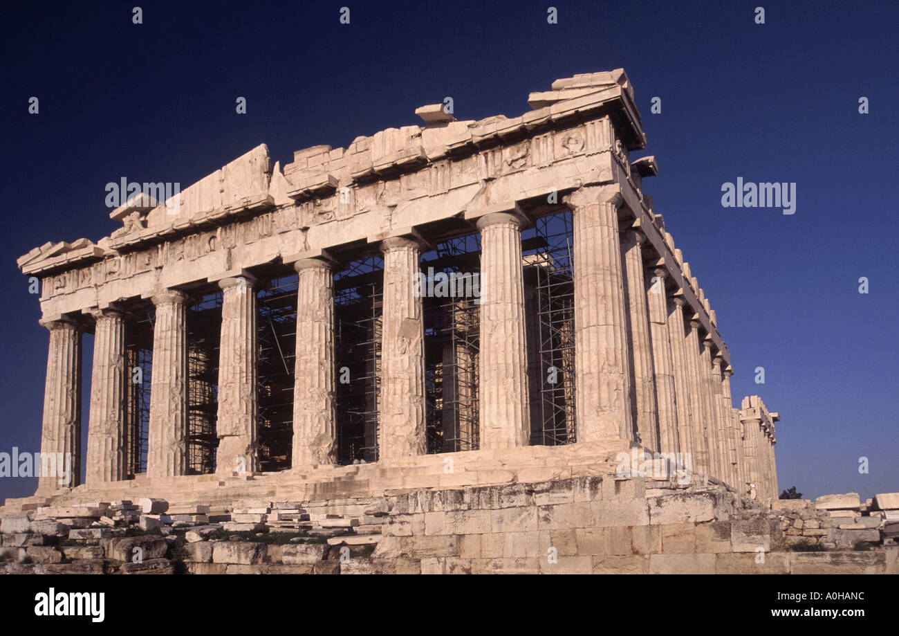 Parthenon Athens Greece Stock Photo - Alamy