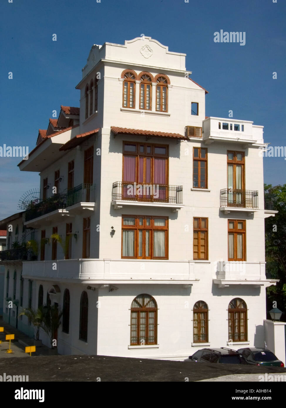 Colonial Architecture. Old Quarter, Panama City, Republic of Panama ...