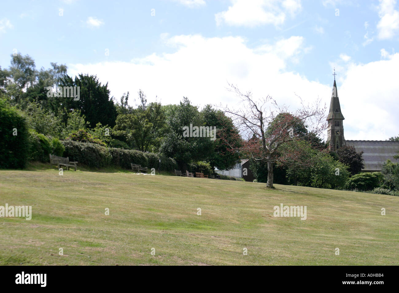 Ide Hill Village Sevenoaks Kent UK June 2004 Stock Photo - Alamy