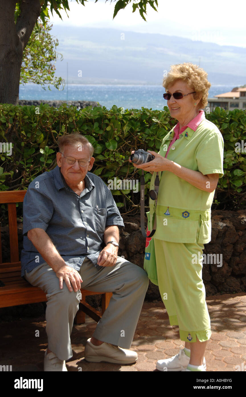 Family Lifestyle Maui Stock Photo - Alamy