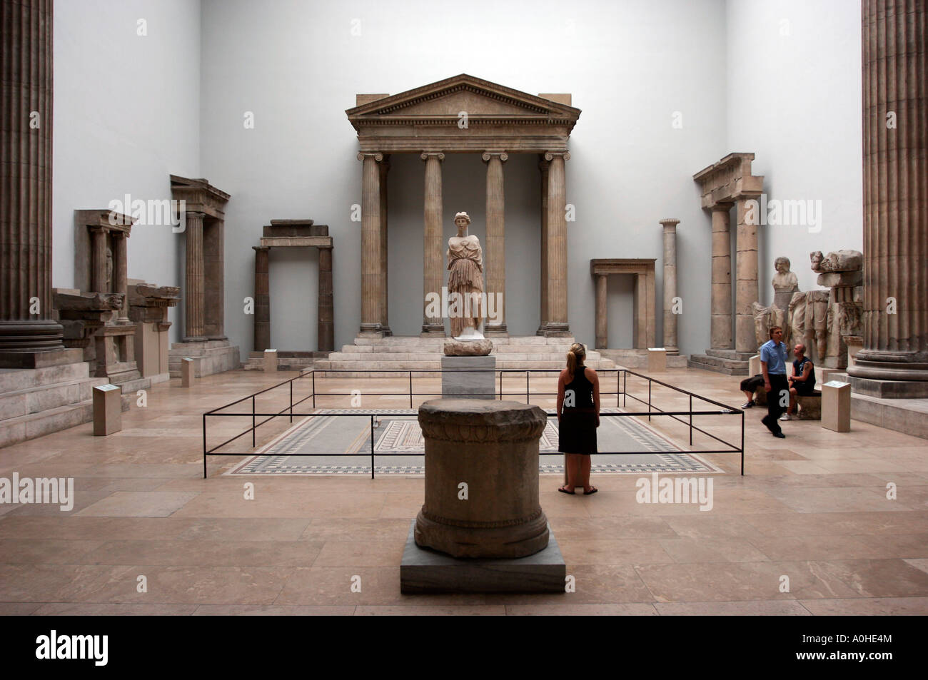 Germany Berlin Museumsinel Inside the Pergamon Museum Stock Photo - Alamy