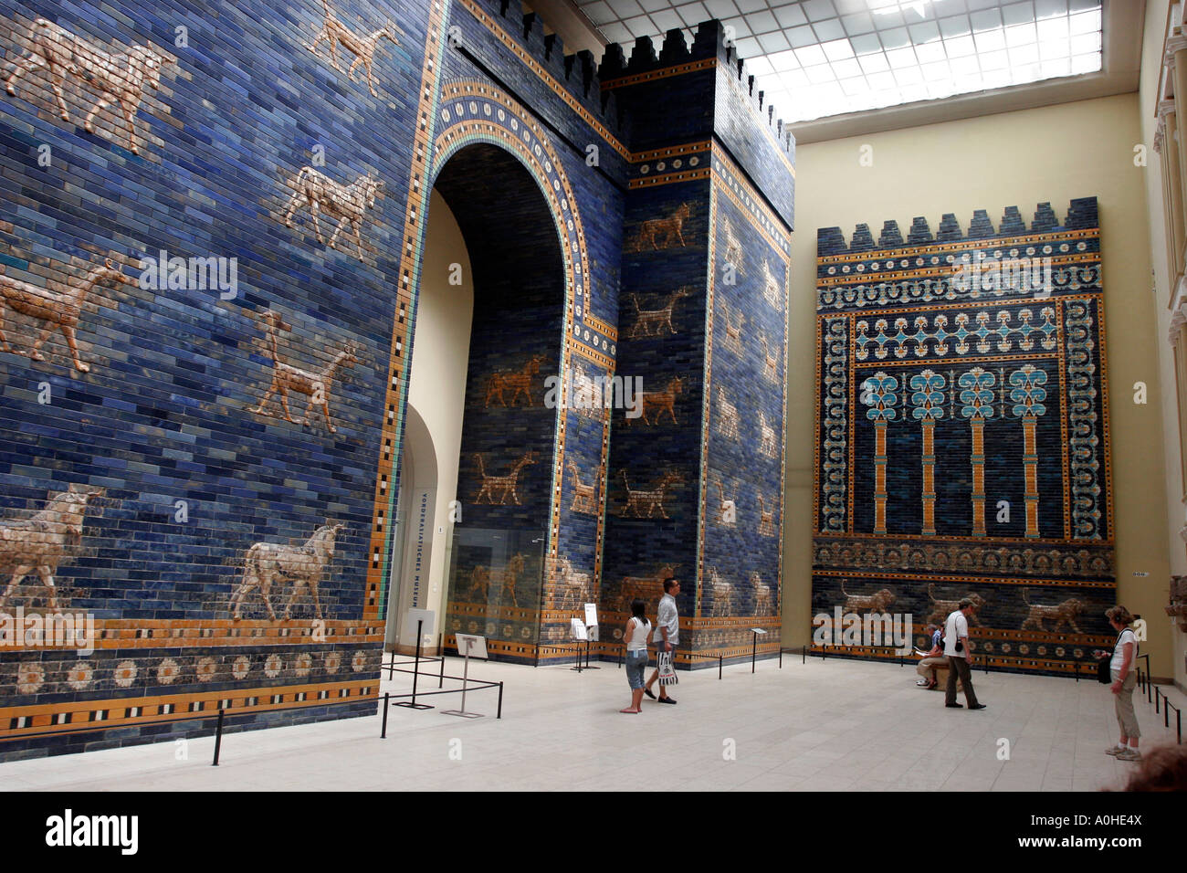 Germany Berlin Museumsinel Inside the Pergamon Museum The gates of ...