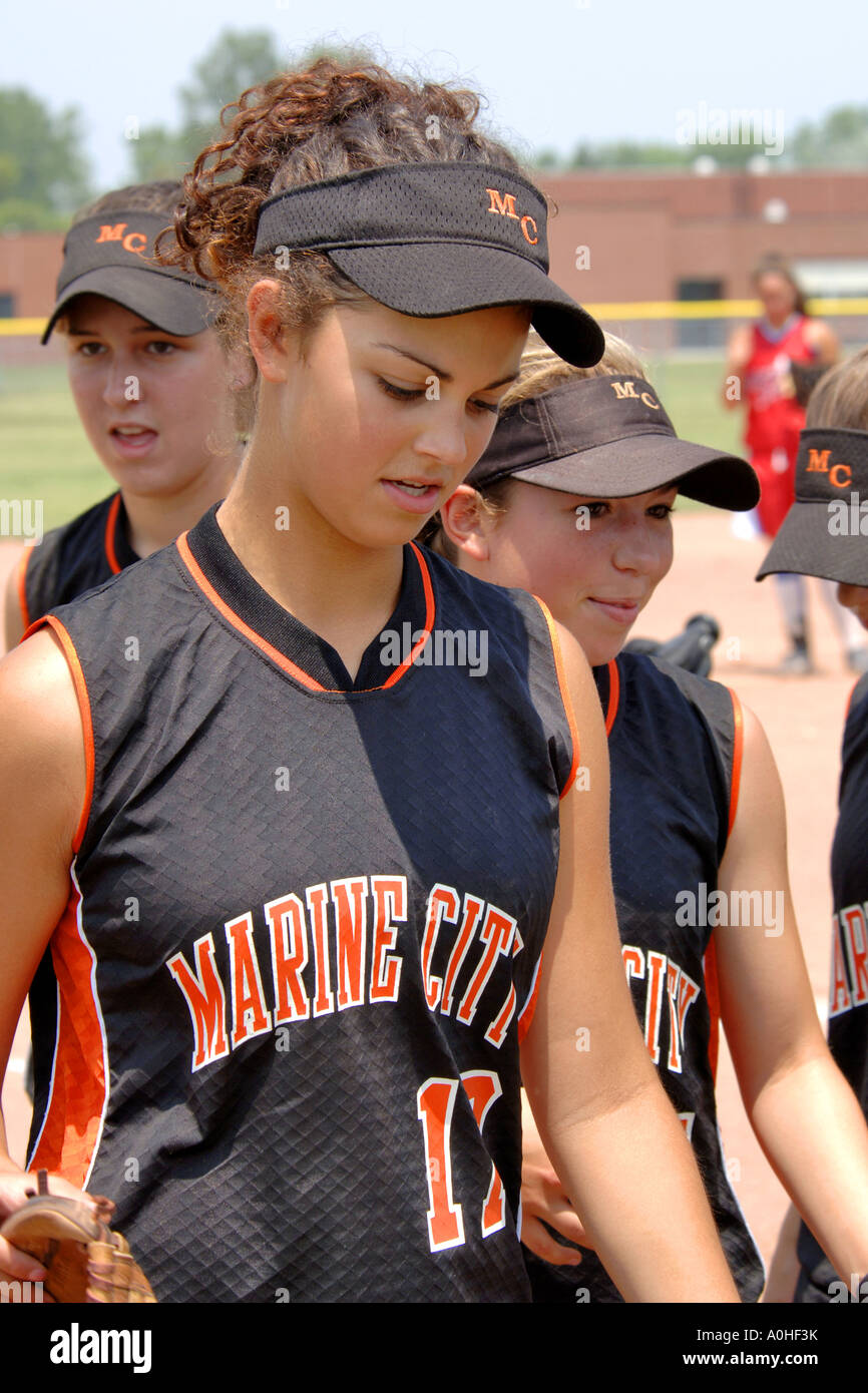Teen athlete coach bench hi-res stock photography and images - Alamy