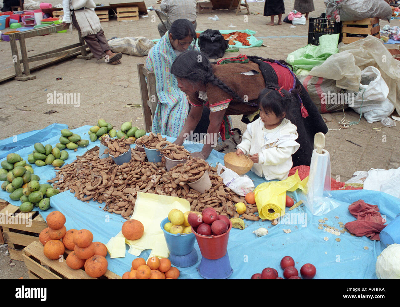 Market at san juan chamula hi-res stock photography and images - Alamy