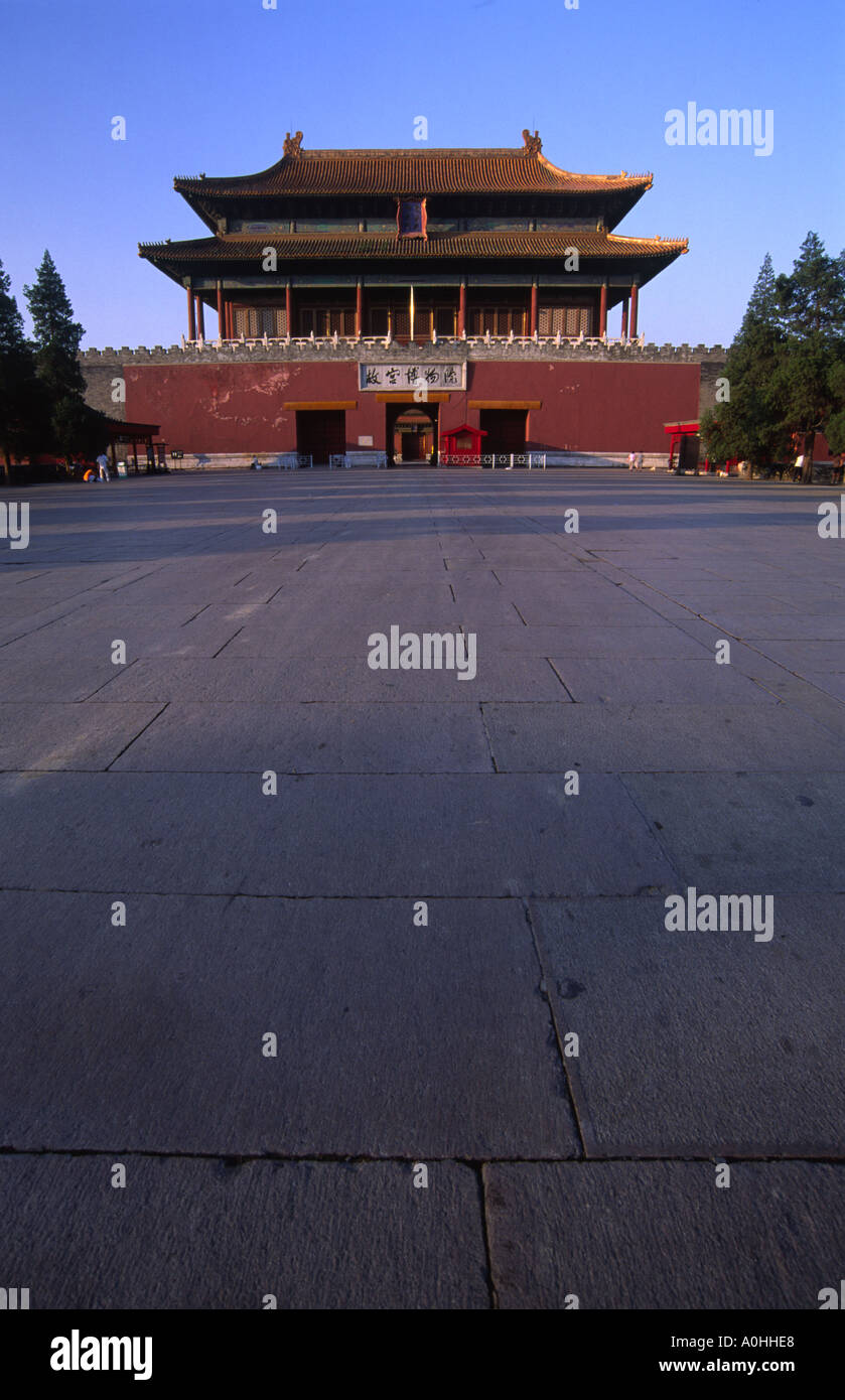 Northern gate to the Forbidden City Beijing China Stock Photo - Alamy