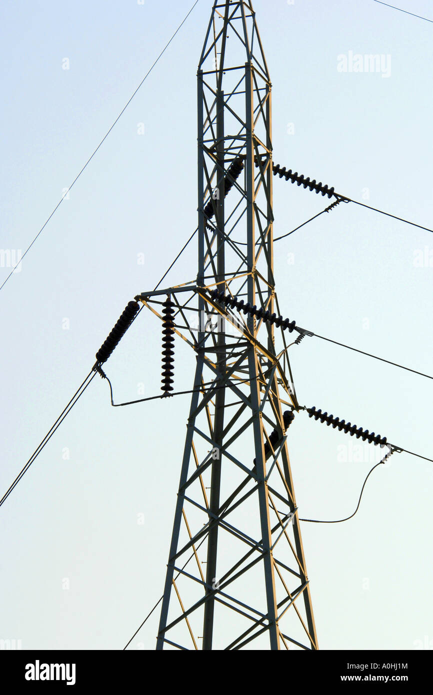 Terminal tower electricity pylon hi-res stock photography and images ...