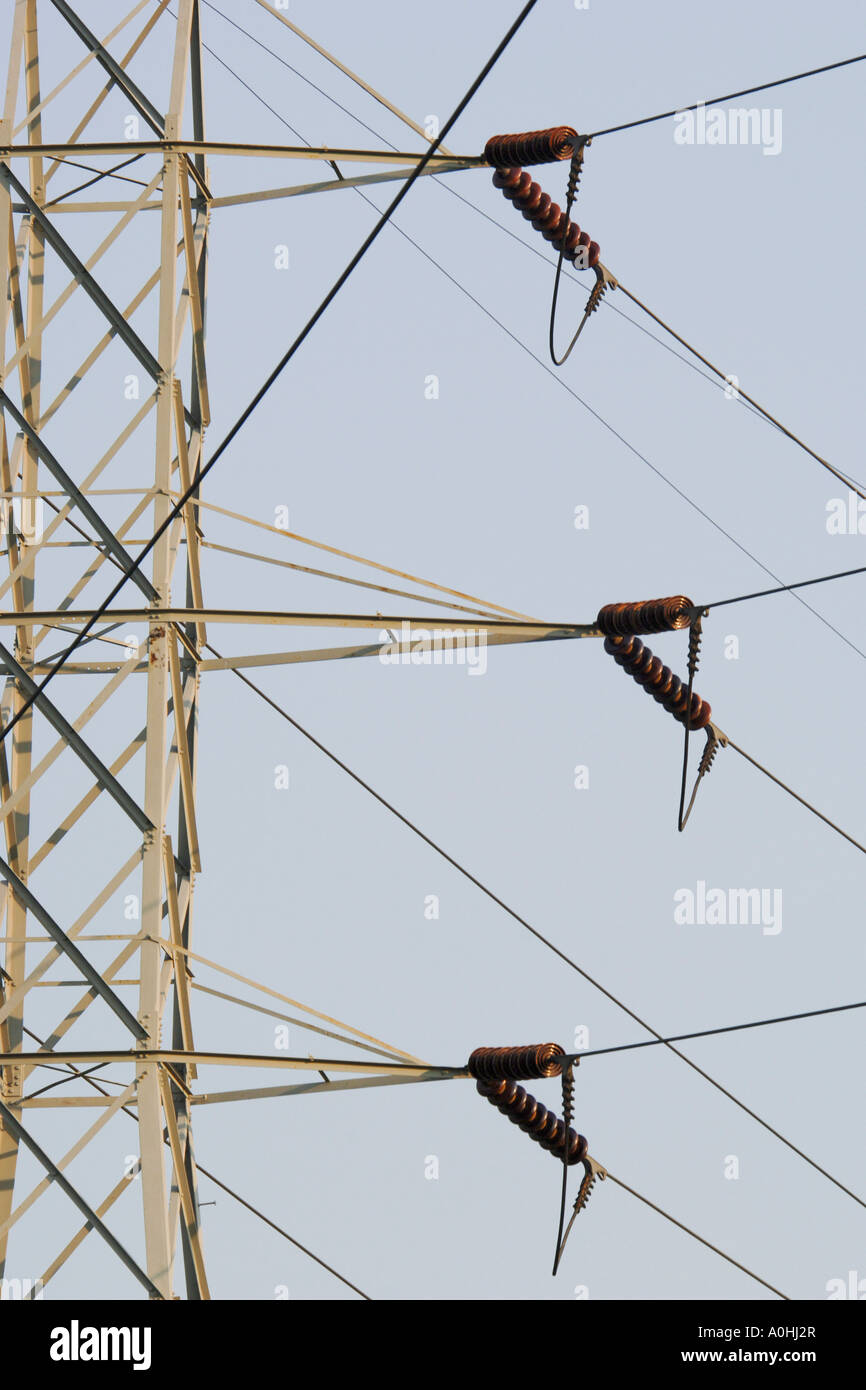 Terminal tower electricity pylon hi-res stock photography and images ...