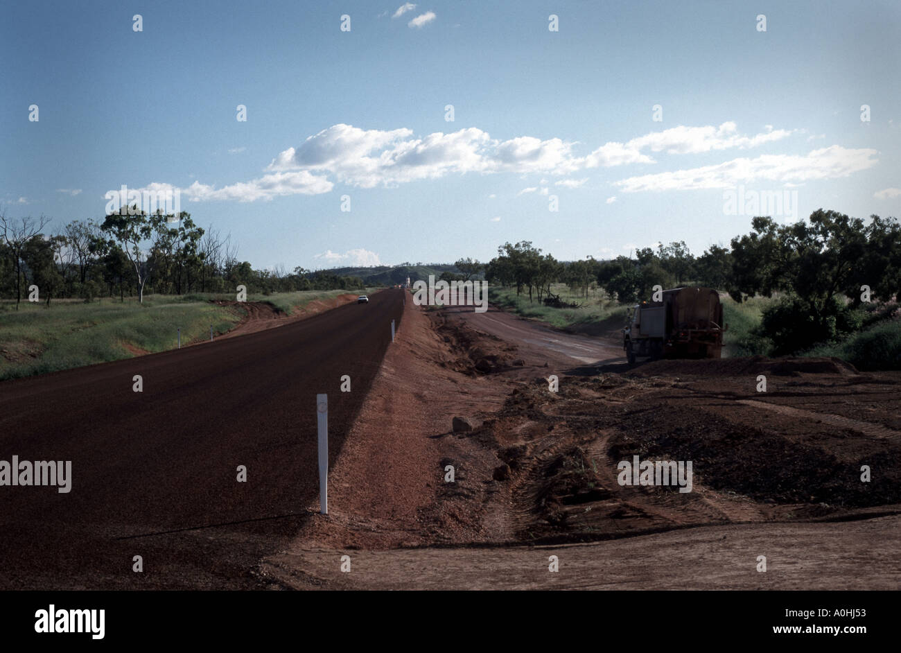A new road being constructed Stock Photo - Alamy