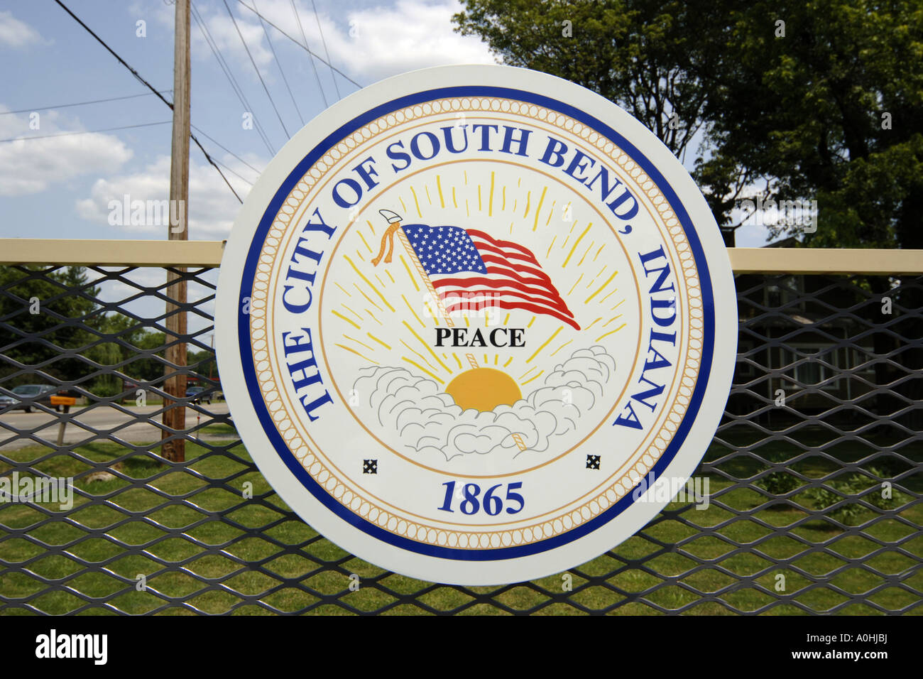City of south bend sign hi-res stock photography and images - Alamy