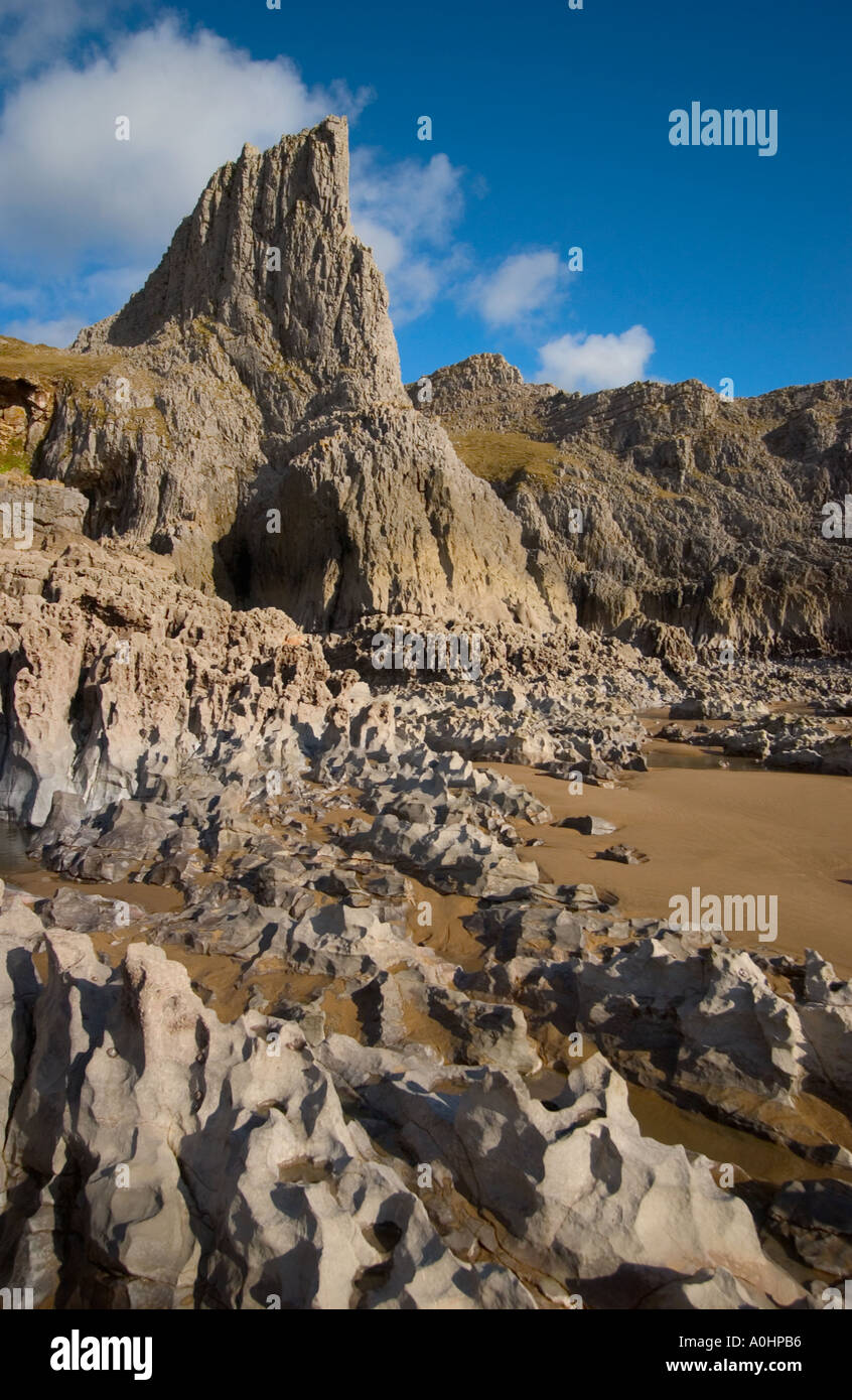 Mewslade Bay Gower peninsula Stock Photo - Alamy