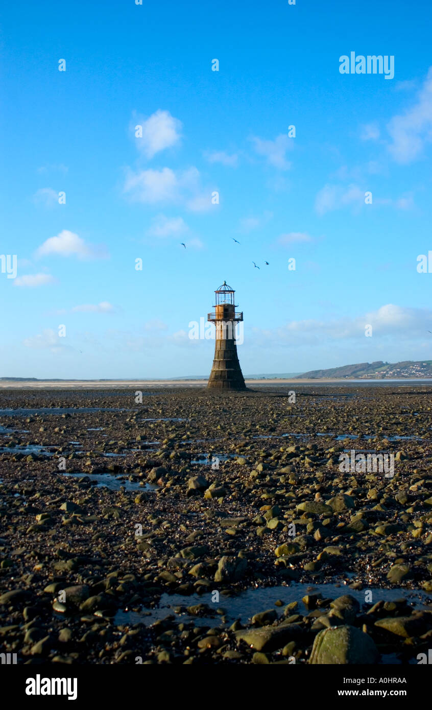 Whiteford Lighthouse, Gower Peninsula High Resolution Stock Photography ...