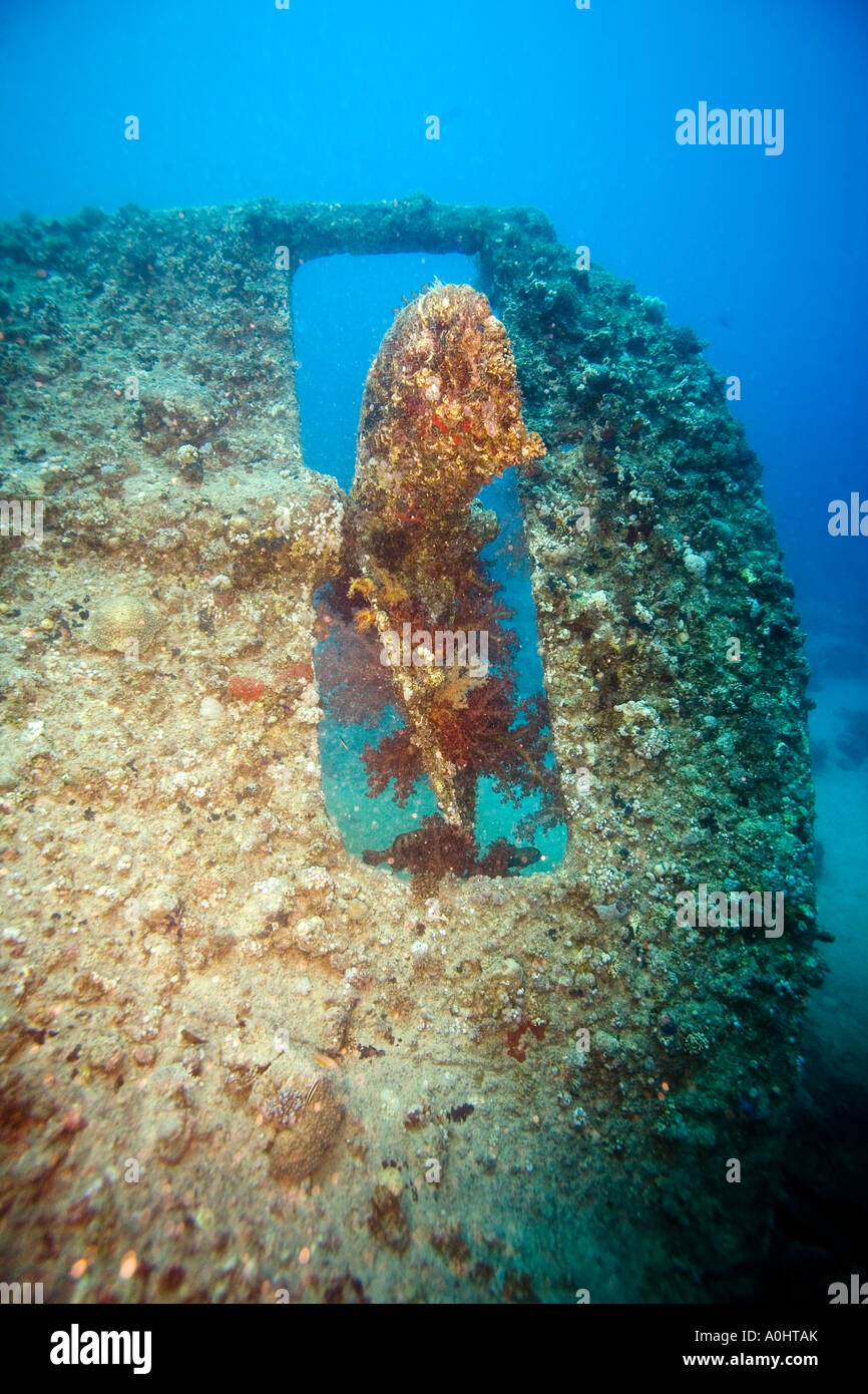 The propellar of the Dunraven wreck in the Red sea Egypt Photo by Adam ...