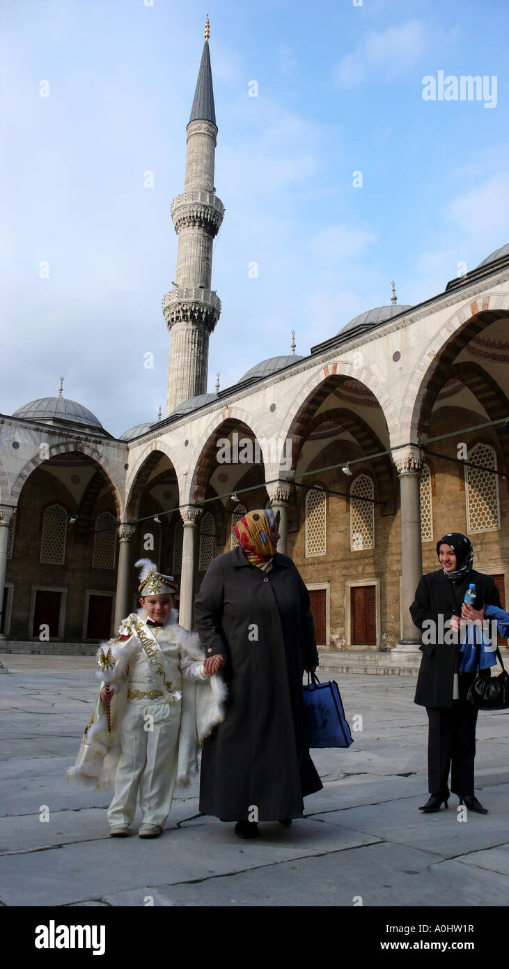 boy circumcision ceremony islam islamic turkey istanbul Stock Photo - Alamy