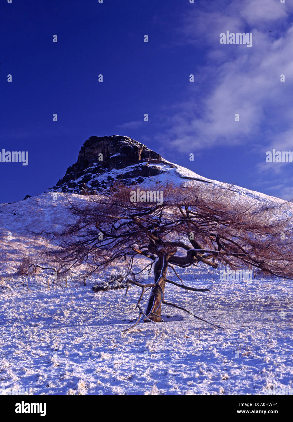 Roseberry Topping North Yorkshire Moors National Park England. The ...