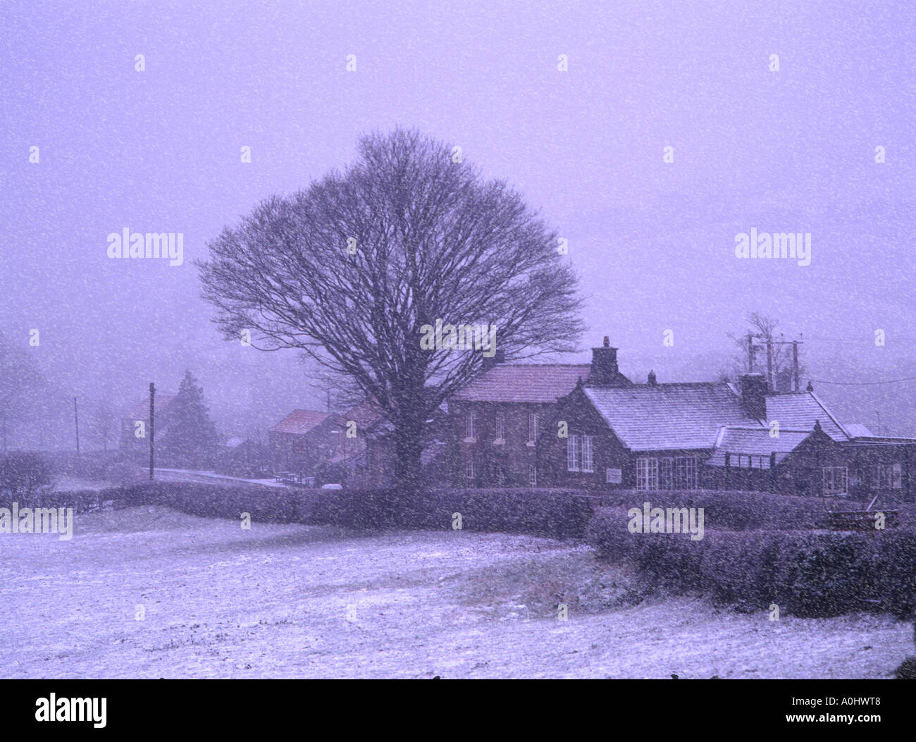 Blizzard Chop Gate Bilsdale North York Moors National Park North ...