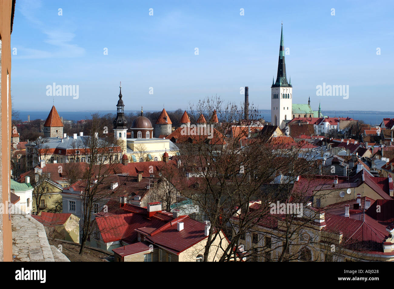 Tallinn skyline may hi-res stock photography and images - Alamy