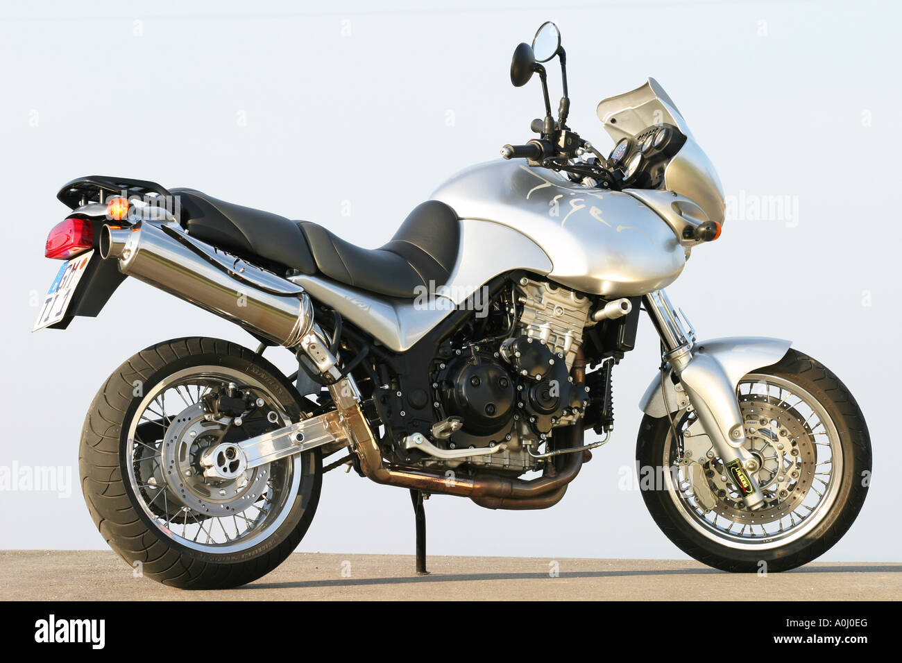 Triumph tiger motorcycle hi-res stock photography and images - Alamy