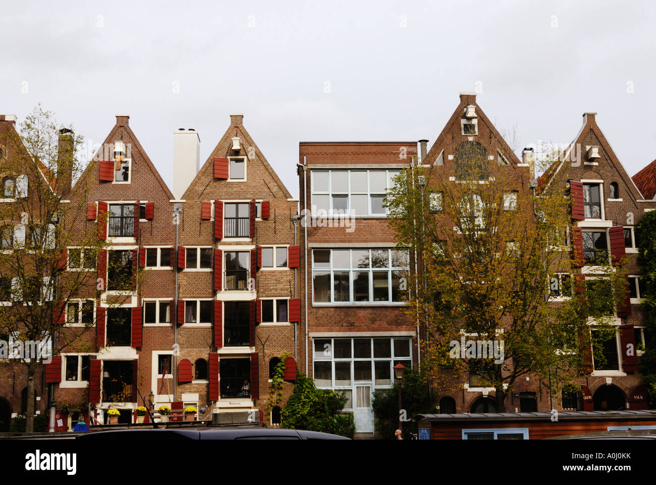 Holland Amsterdam Houses Stock Photo - Alamy