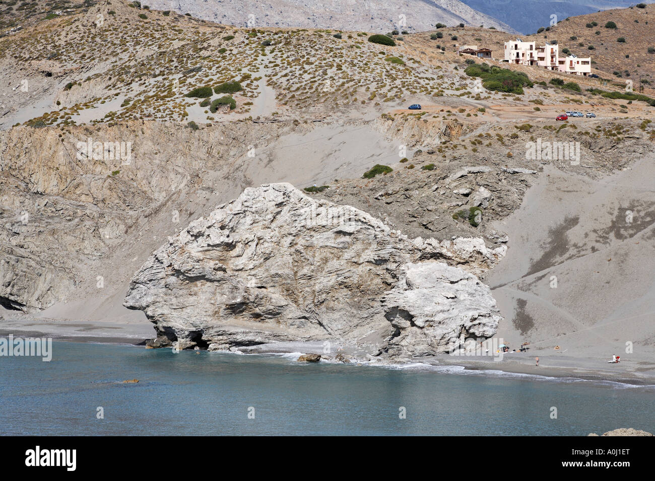 Crete agios pavlos beach hi-res stock photography and images - Alamy