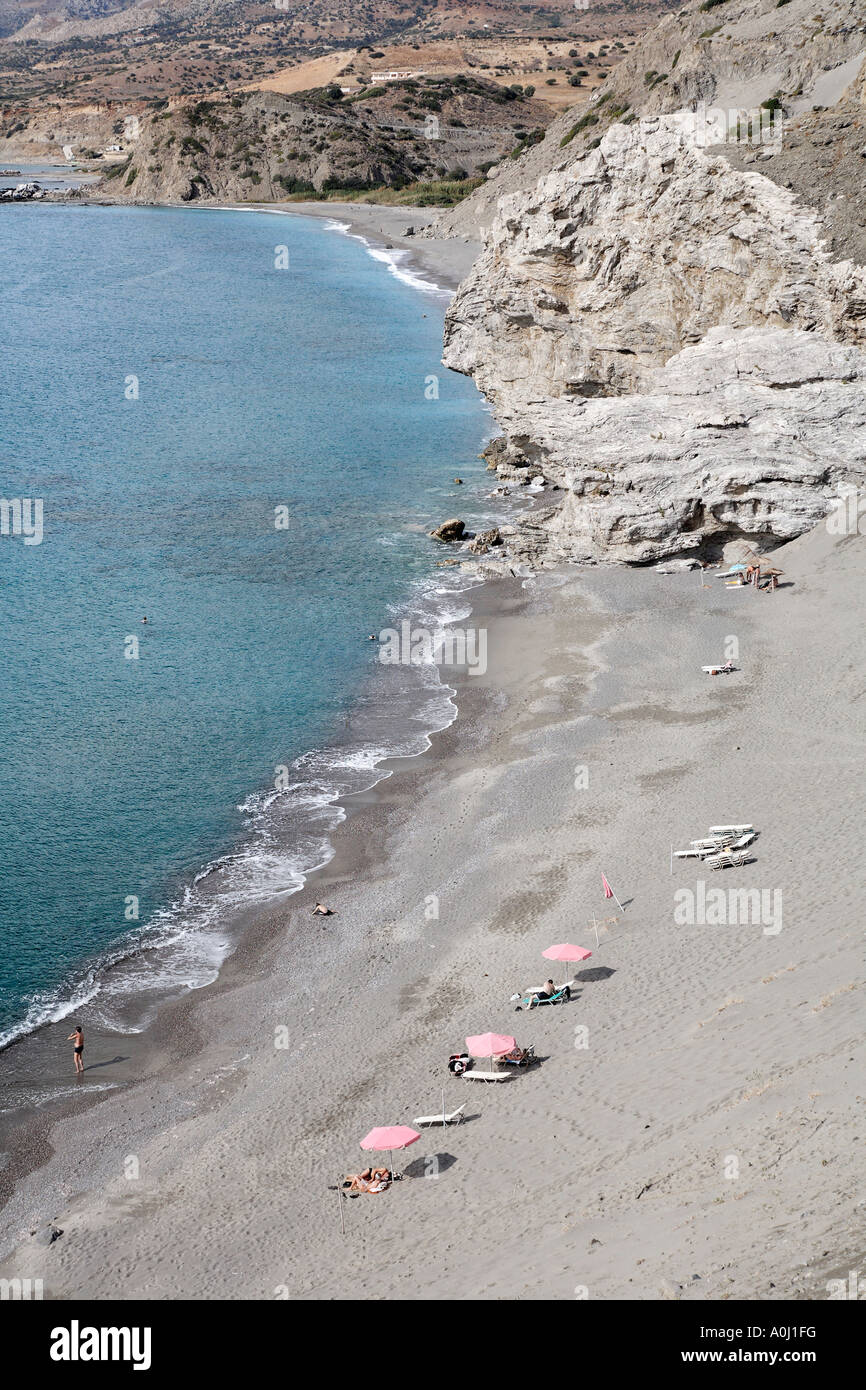 Crete agios pavlos beach hi-res stock photography and images - Alamy