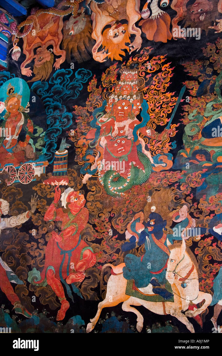 Tibet tibetan china nechung hi-res stock photography and images - Alamy