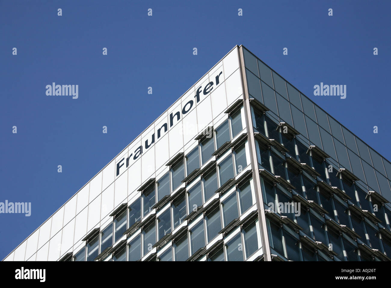 High-rise building of the Fraunhofer Institutes, Munich, Bavaria ...