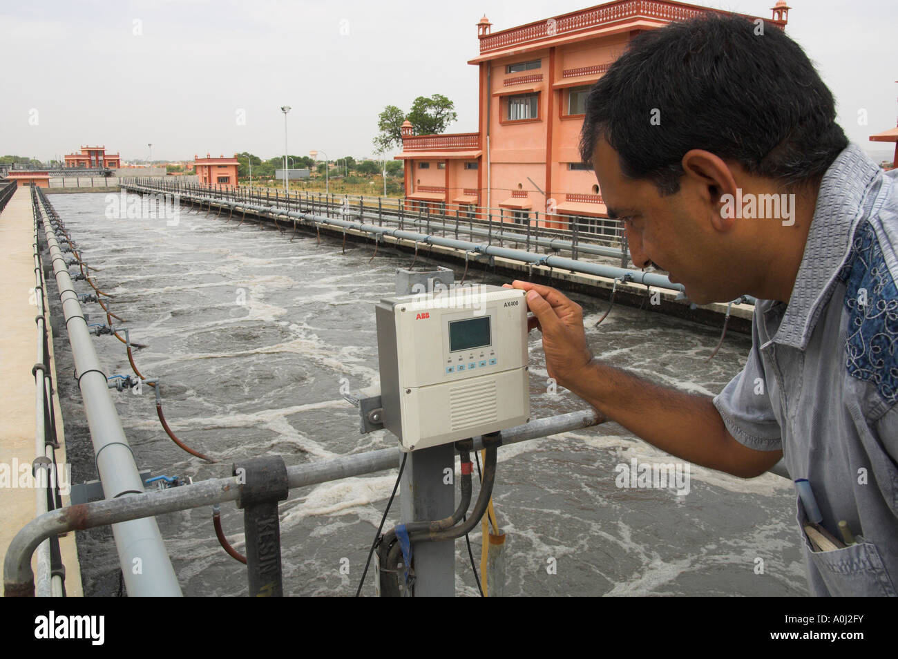 Sewage sludge plant india hi-res stock photography and images - Alamy