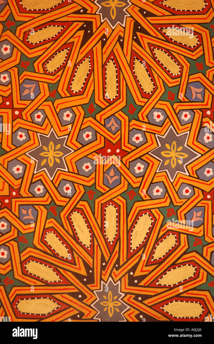 Maroccan pattern , Ouarzazate , Morocco , Africa Stock Photo - Alamy