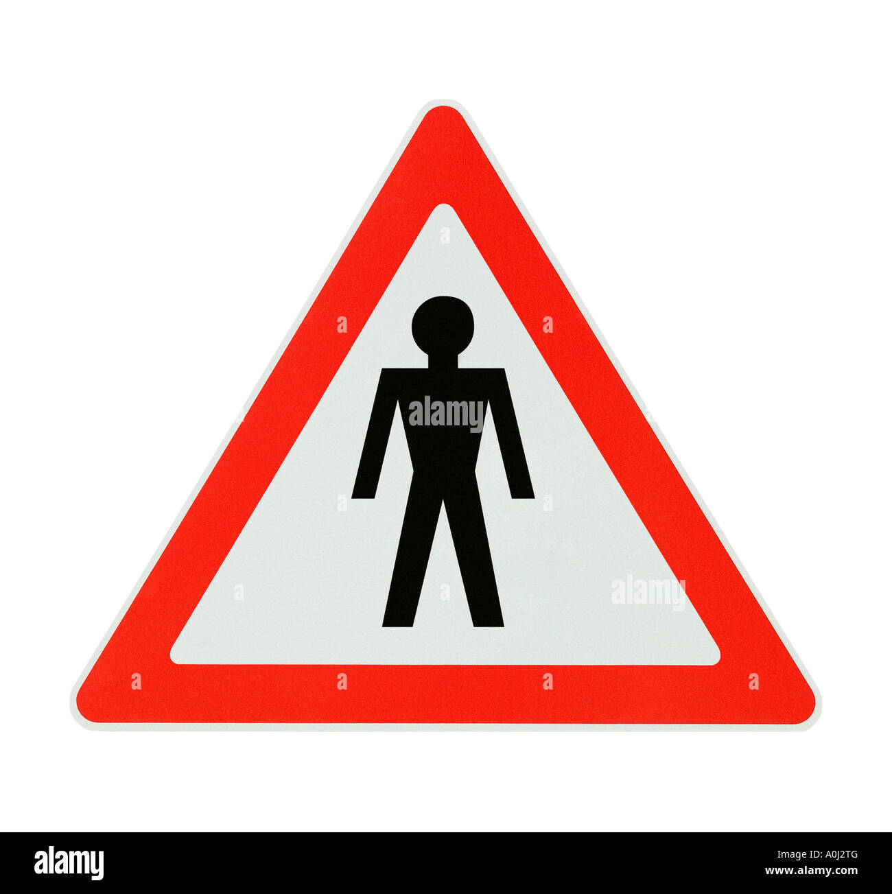 Attention! people - white background Stock Photo - Alamy