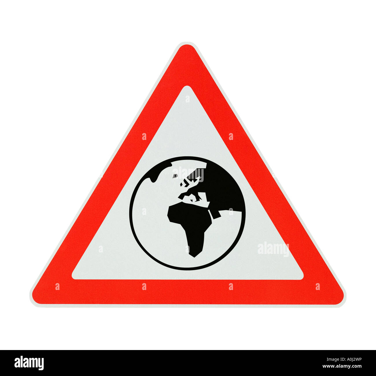 Sign of globalization Cut Out Stock Images & Pictures - Alamy