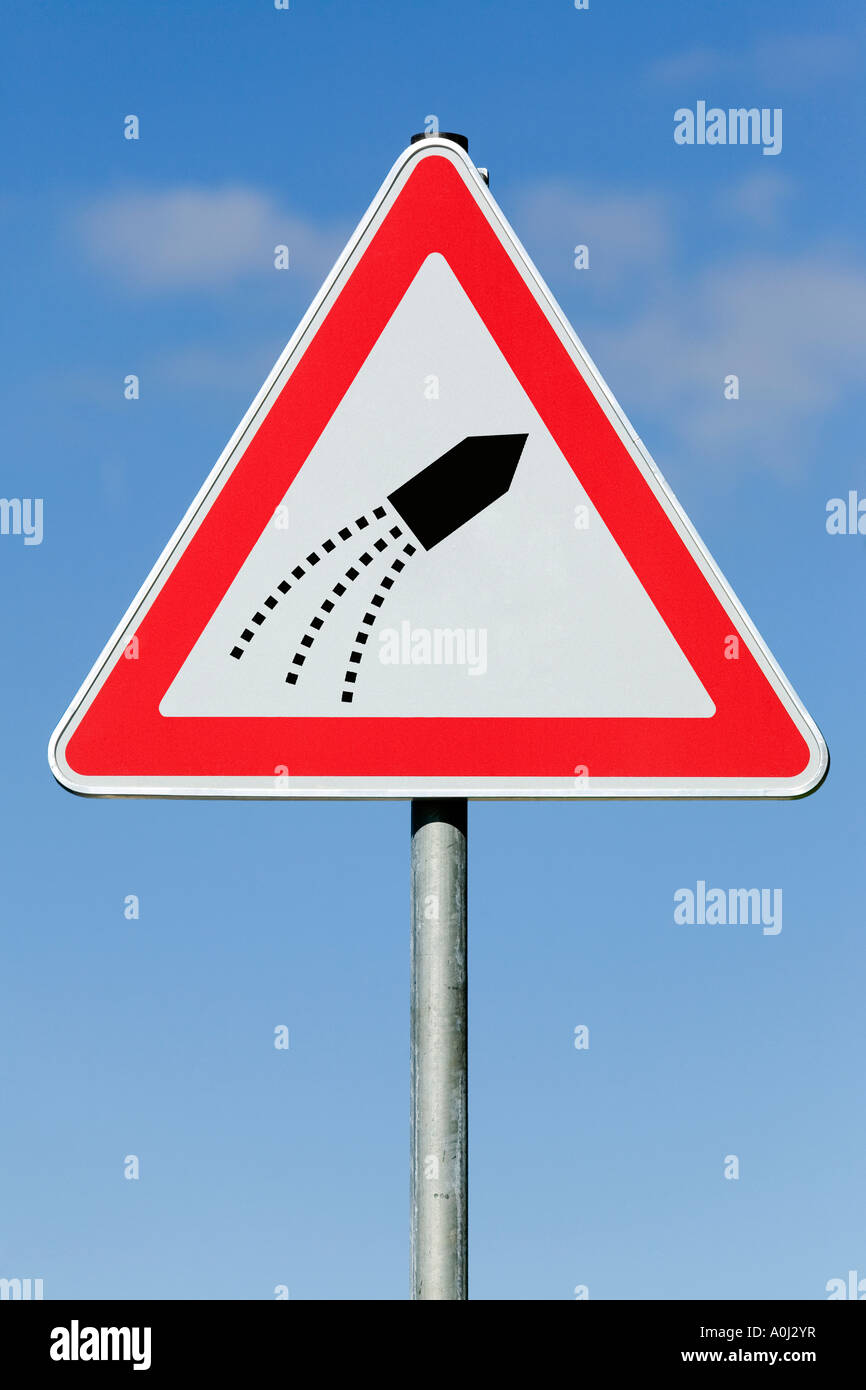 Fireworks warning sign hi-res stock photography and images - Alamy