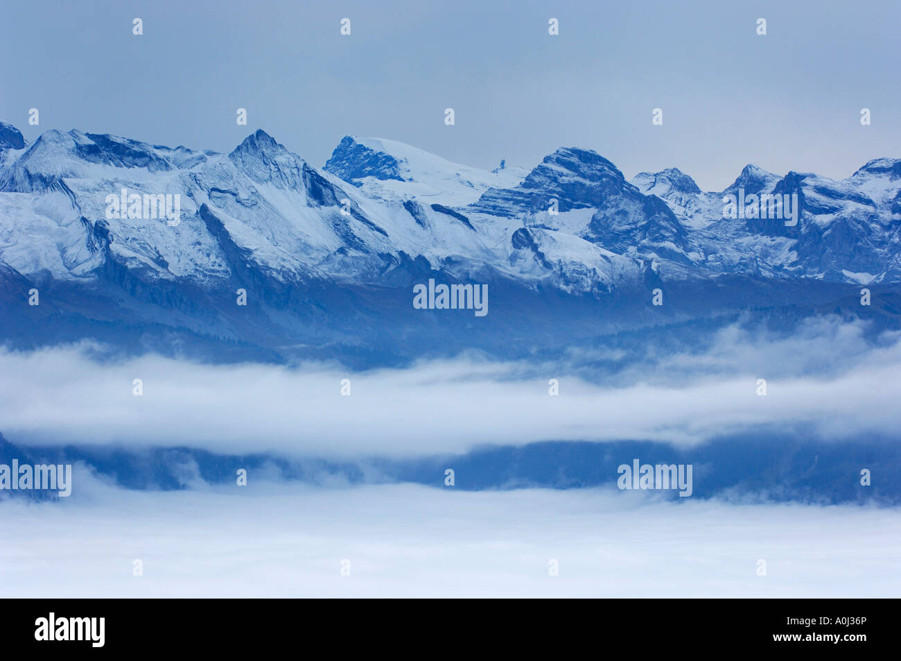 Alp panorama, Canton Schwyz, Switzerland Stock Photo - Alamy