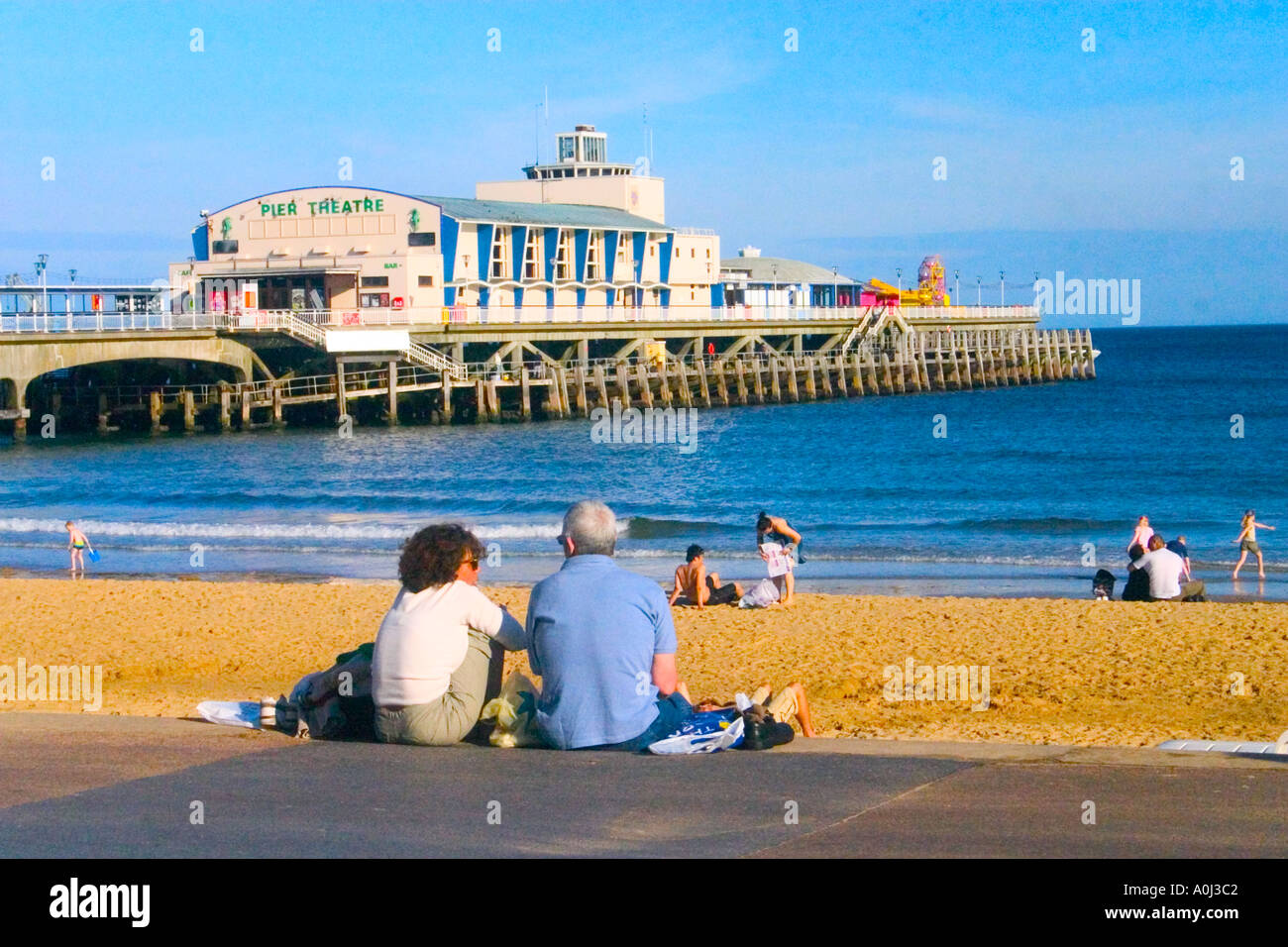 Bournemouth seaside hi-res stock photography and images - Alamy