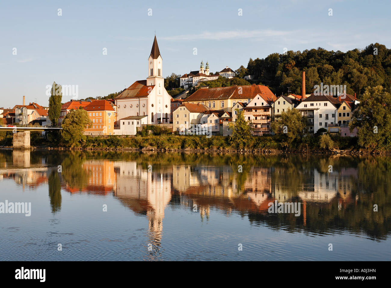Passau, river Inn, Lower Bavaria, Germany Stock Photo - Alamy