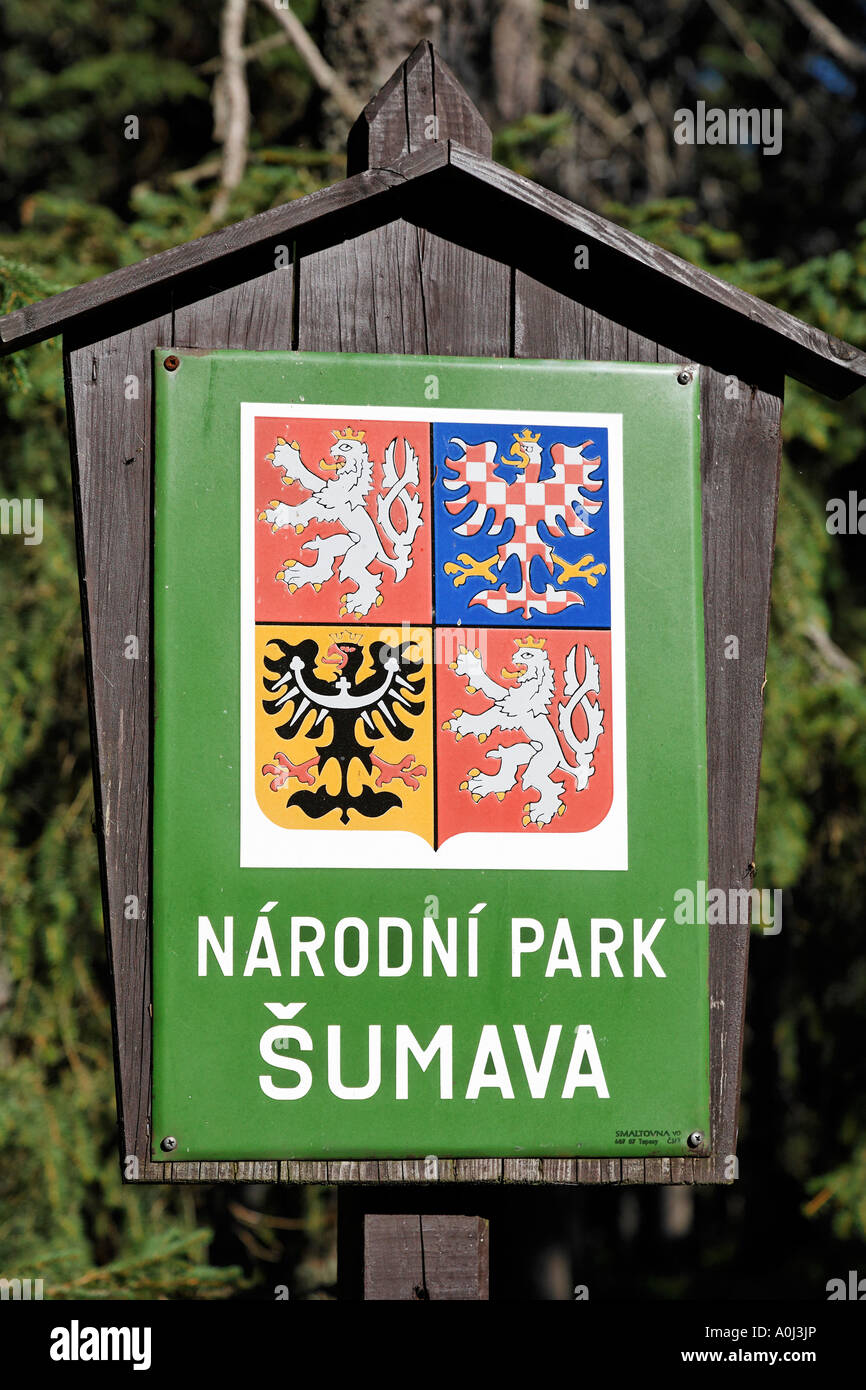 Narodni Park Sumava, Czech Republic Austria Stock Photo - Alamy