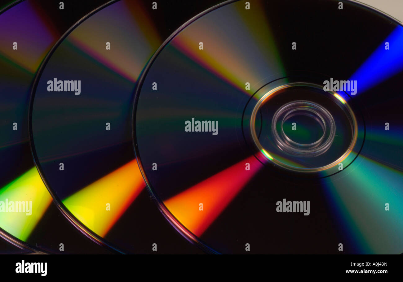 Blank DVDs / CDs Stock Photo - Alamy