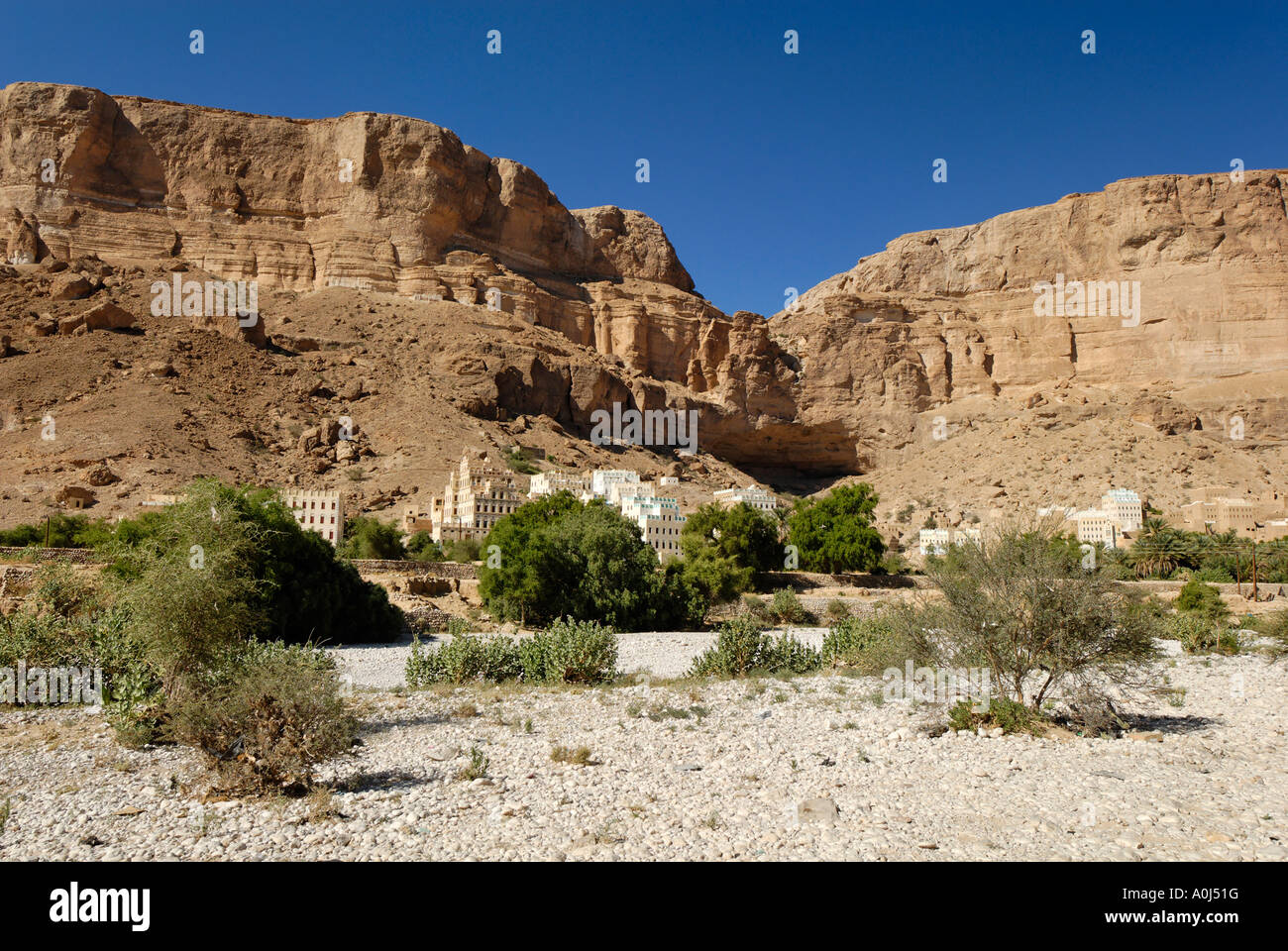 Wadi Doan, Hadramaut, Yemen Stock Photo - Alamy