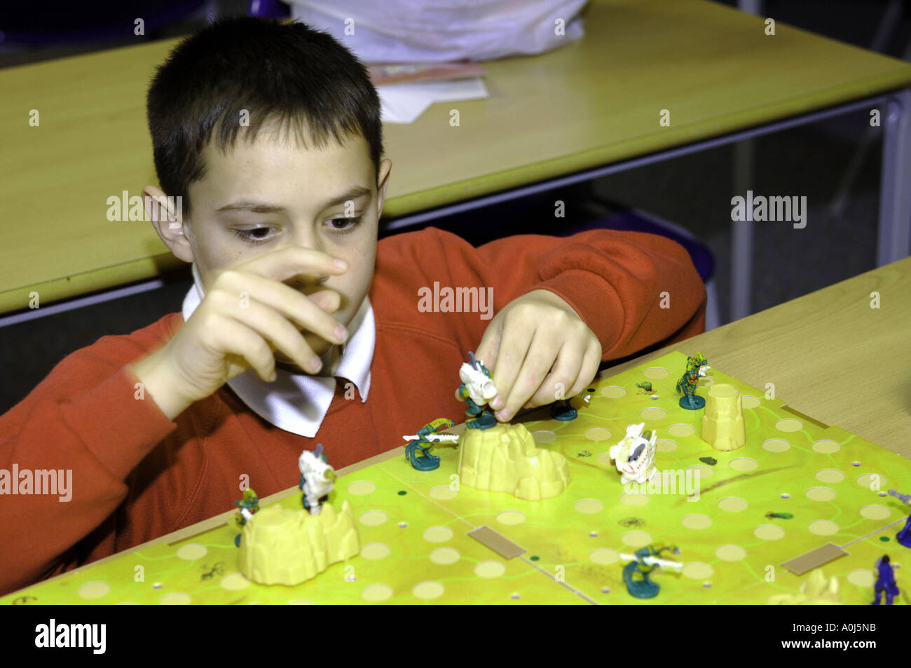 boy, playing, game, combat Stock Photo - Alamy