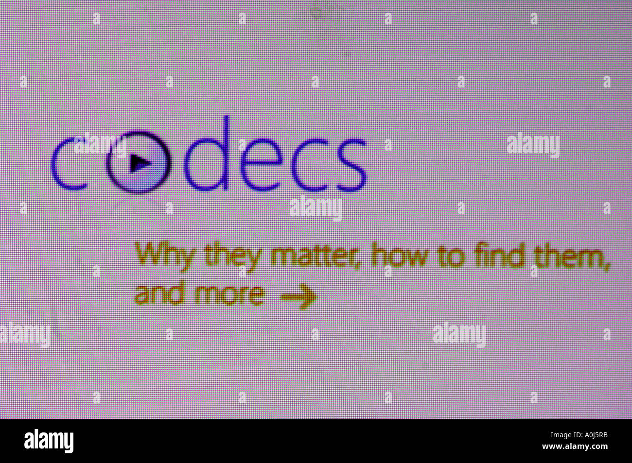 codecs, machine, mechanization, tasks, why they matter, how to find them and more Stock Photo ...