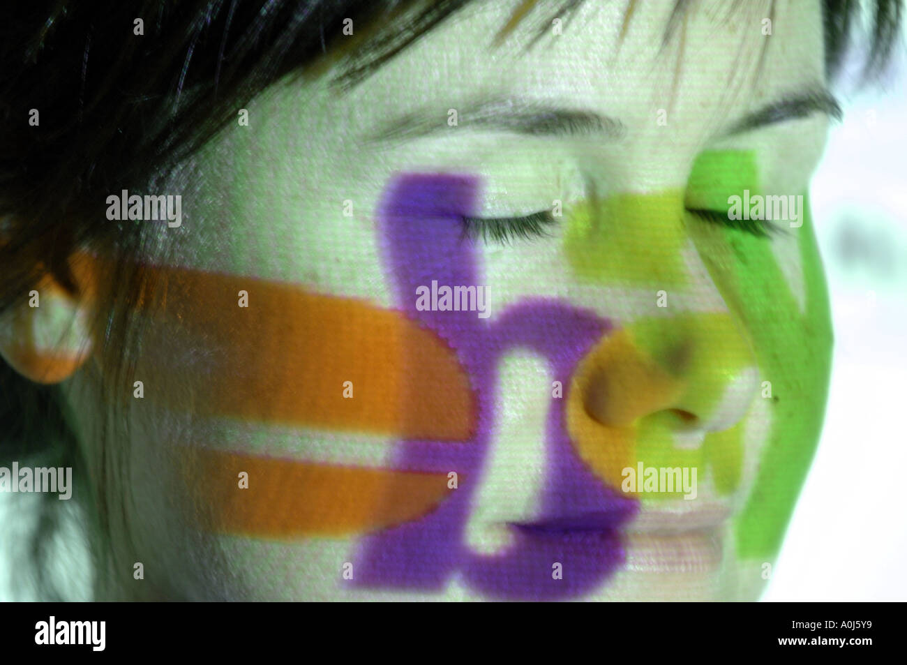 ebay female face Stock Photo - Alamy