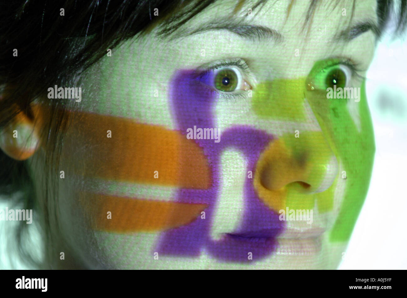 ebay female face Stock Photo - Alamy