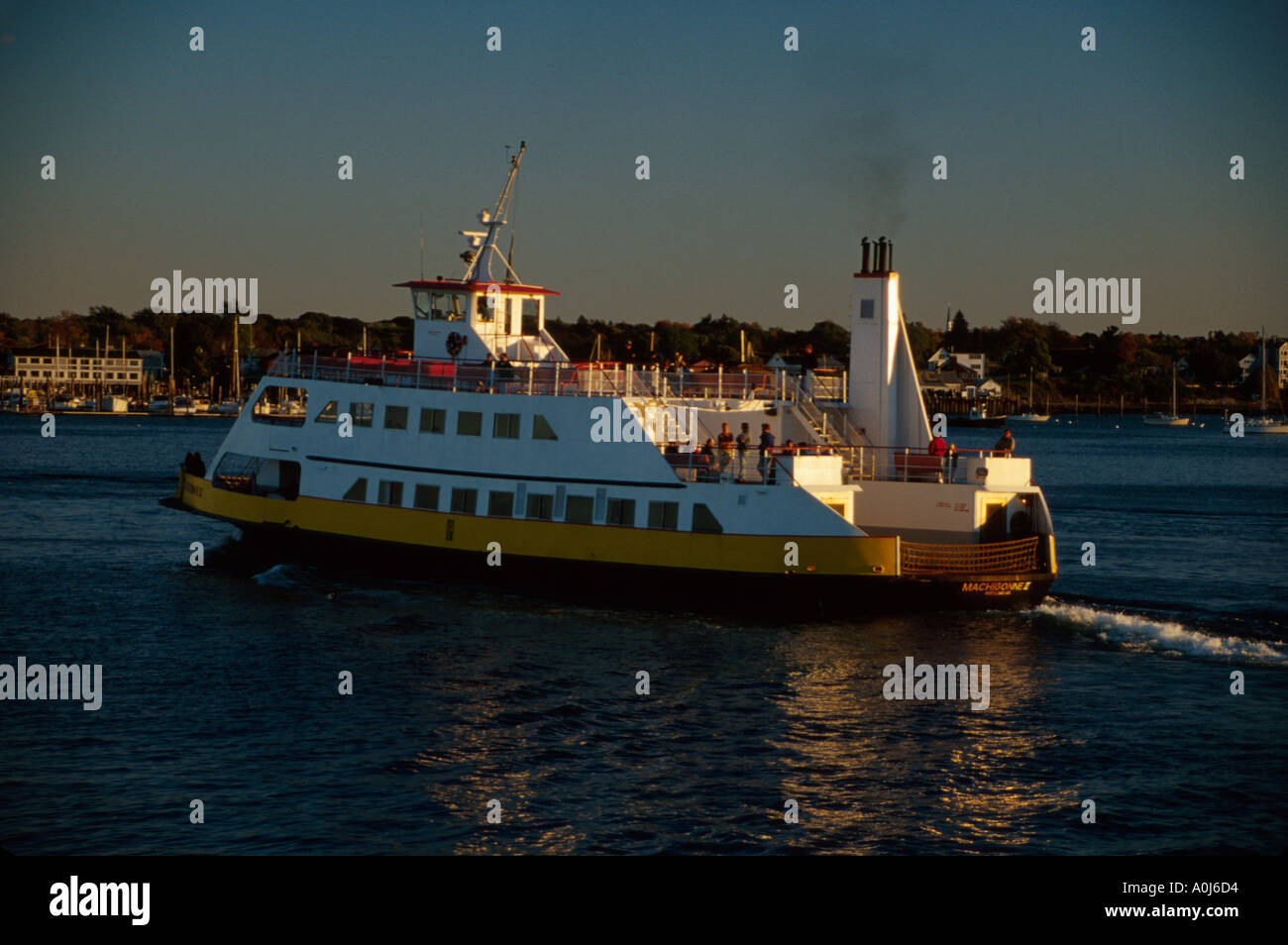 Maine,ME,New England,Down East,Portland,Casco Bay water Ferry Line ...