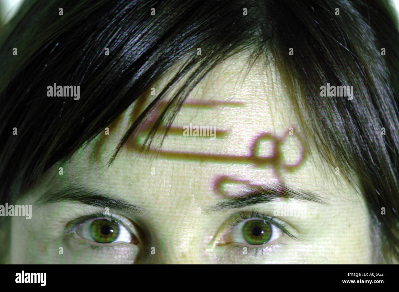 ego face, eyes, open Stock Photo - Alamy