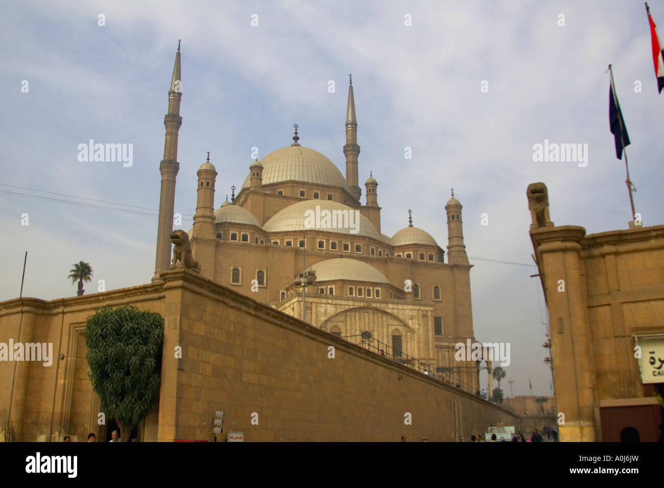 The Muhammad Ali Mosque in Cairo Egypt Stock Photo - Alamy