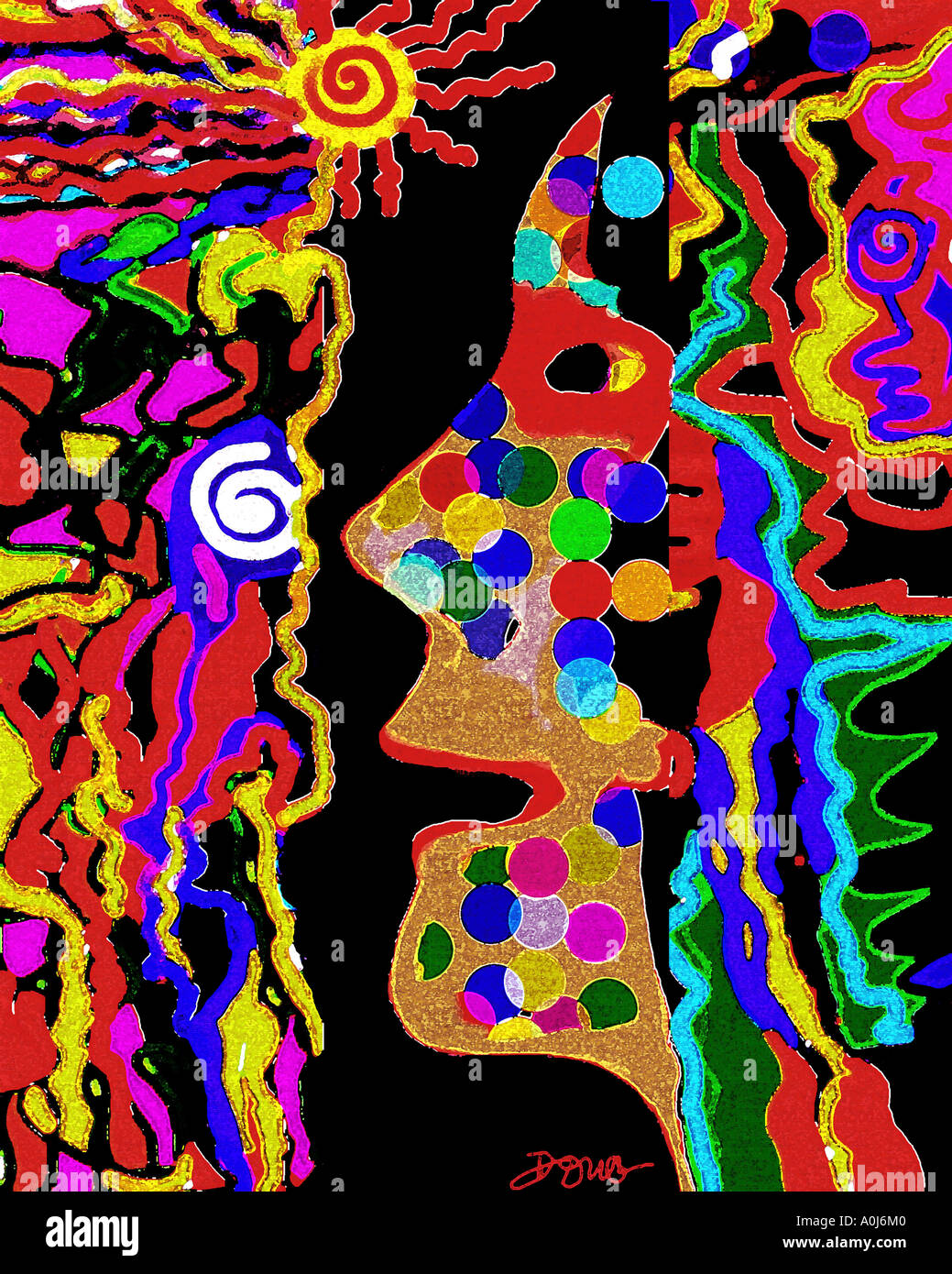 Sunshine 2001 Diana Ong (b.1940/Chinese-American) Computer graphics ...